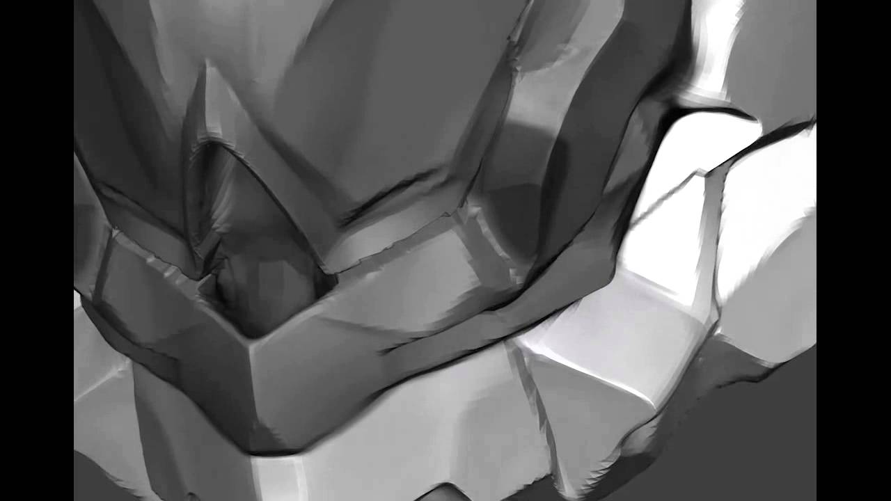 ZBrush Tutorial: Create polished metal surfaces: Part 3