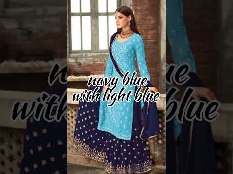 dresses colour combination for navy blue colour | @stylescrew #fashion #trending #colours #styles
