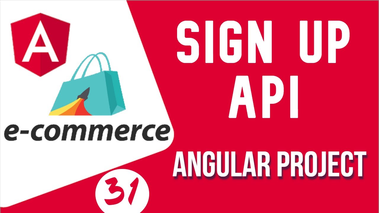 Angular project tutorial #31 Sign Up API in angular | Angular E-commerce Project