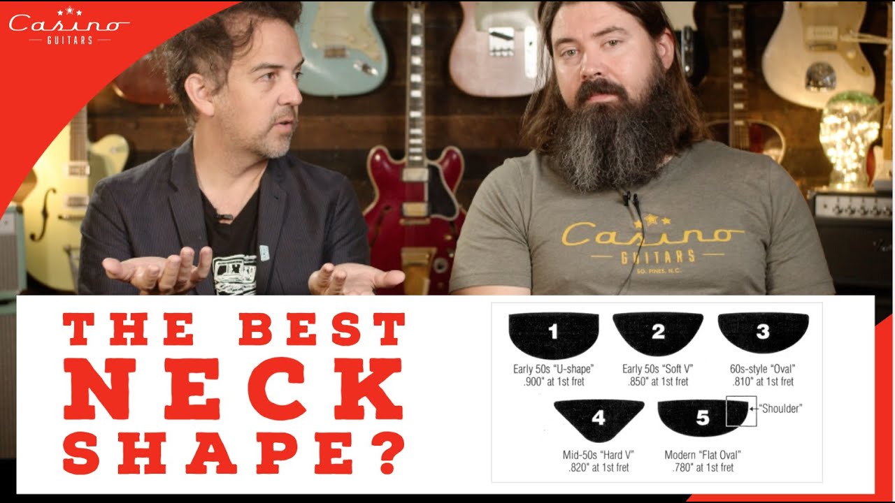 What is the best guitar neck shape? (Fixed Audio)