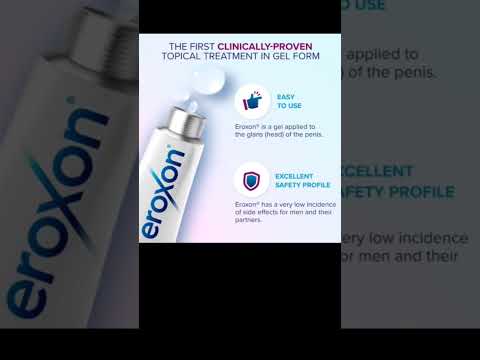 Eroxon gel for Erectile Dysfunction in Men | Fast acting Eroxon gel and FDA approved