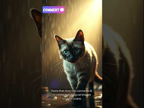 How to Make VIRAL Cat Shorts with AI (Faceless YouTube Tutorial) 🐱📱 #shorts #viralvideo #video