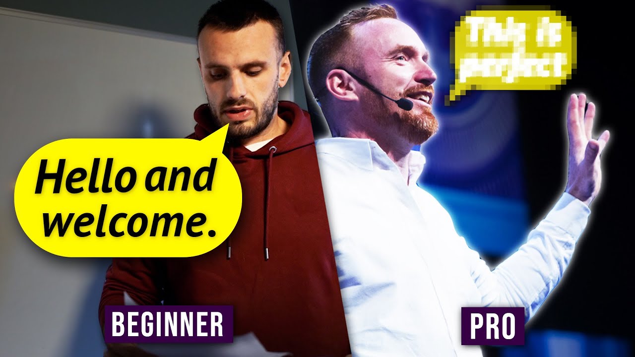 Never start your presentation with 