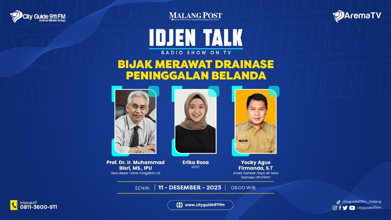 Bijak Merawat Drainase Peninggalan Belanda