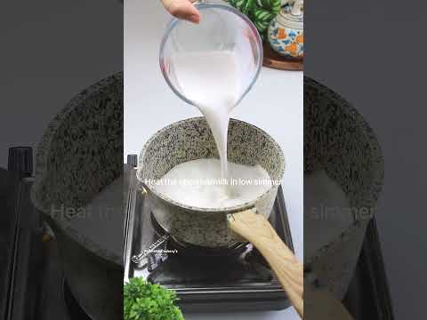 Coconut Curd #coconut #nariyal #curd #yogurt #veganrecipes #probiotics