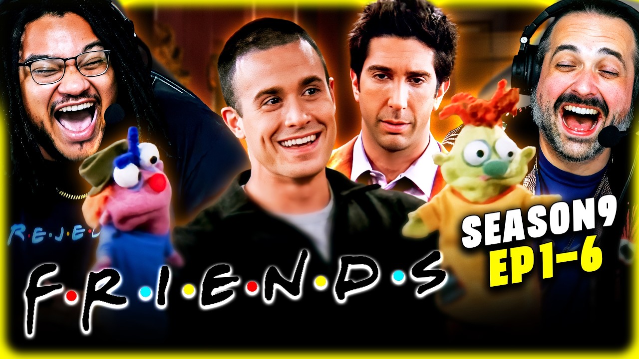 FRIENDS Season 9 Ep 1-6 REACTION– ROSS & RACHEL WERE A COMPLETE MESS  - REVIEW