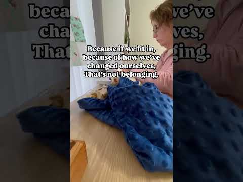 What is the opposite of fitting in? (See description)