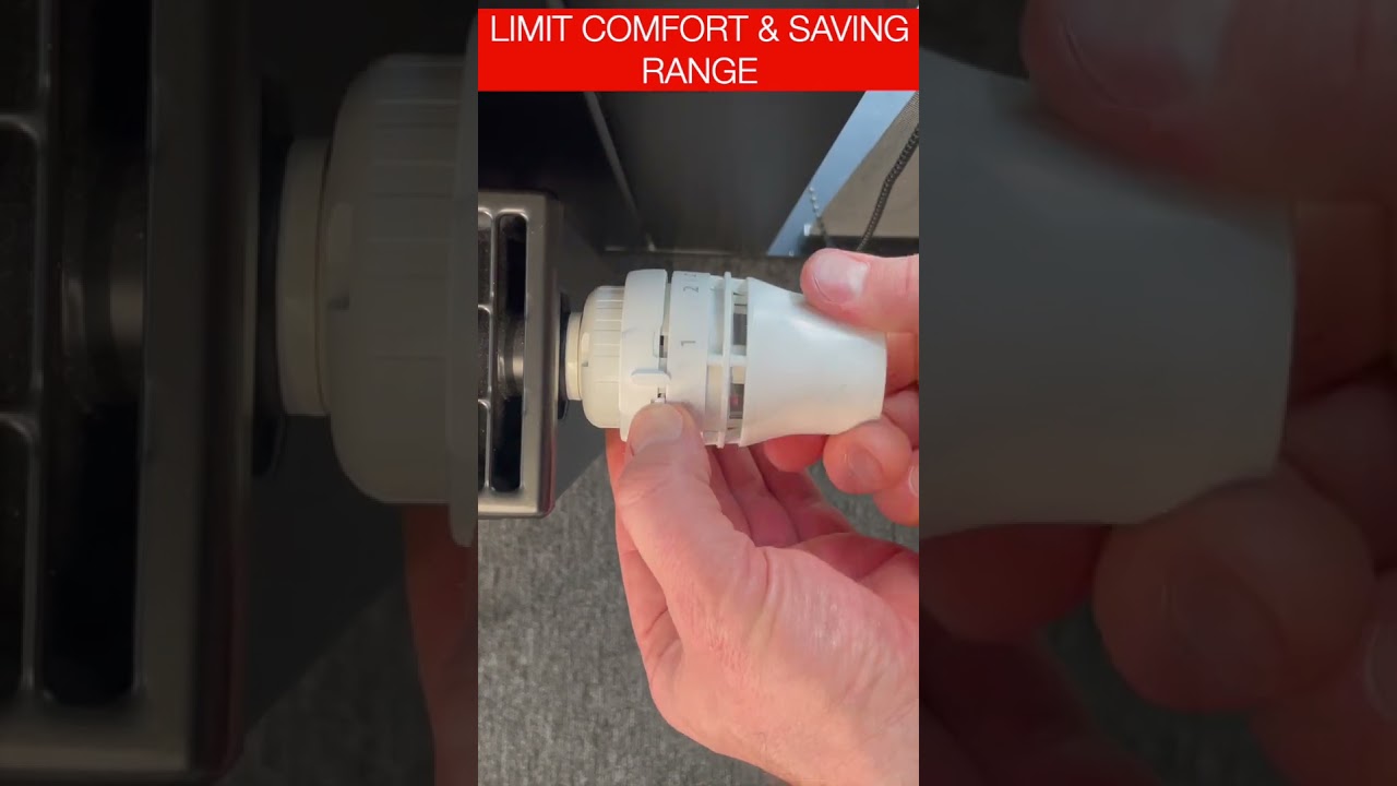 Redia Danfoss Radiator thermostat installation and setup  #danfoss #thermostats #mounting