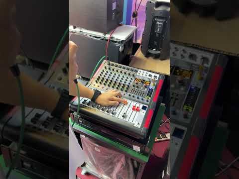 Testing mic & Power mixer🎙FX sound effect