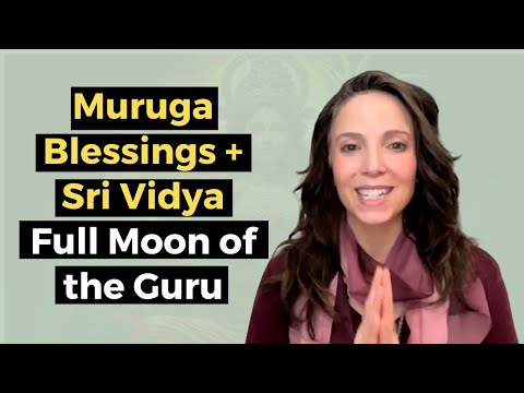 Muruga’s Blessings, Sri Vidya, Karma Removal, and More — Guru Purnima Retreat with Dr. Pillai