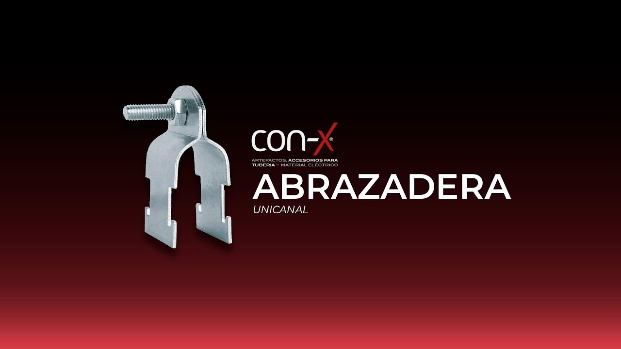 Abrazadera unicanal Con-X