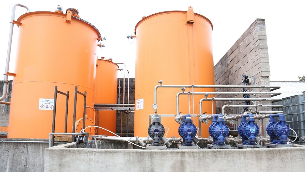 Outside ITAC's adhesives and coatings factory.