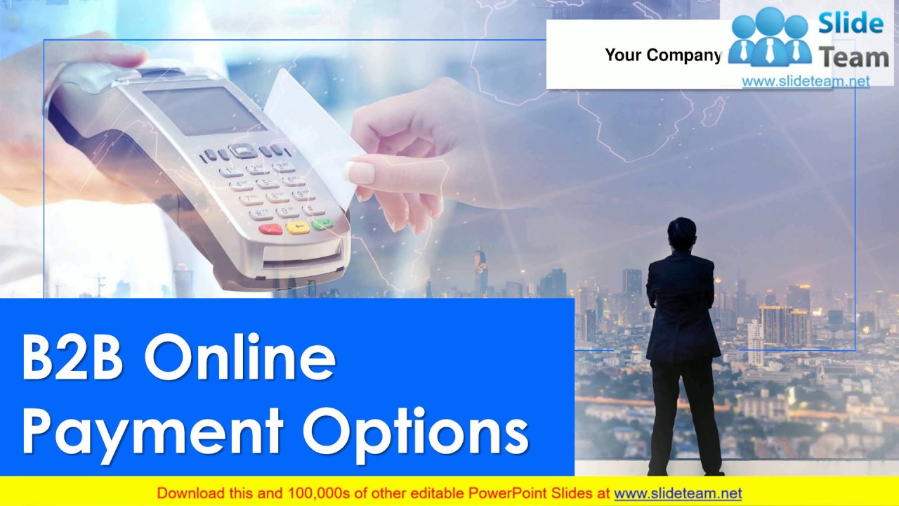 B2B Online Payment Options PowerPoint Presentation Slides