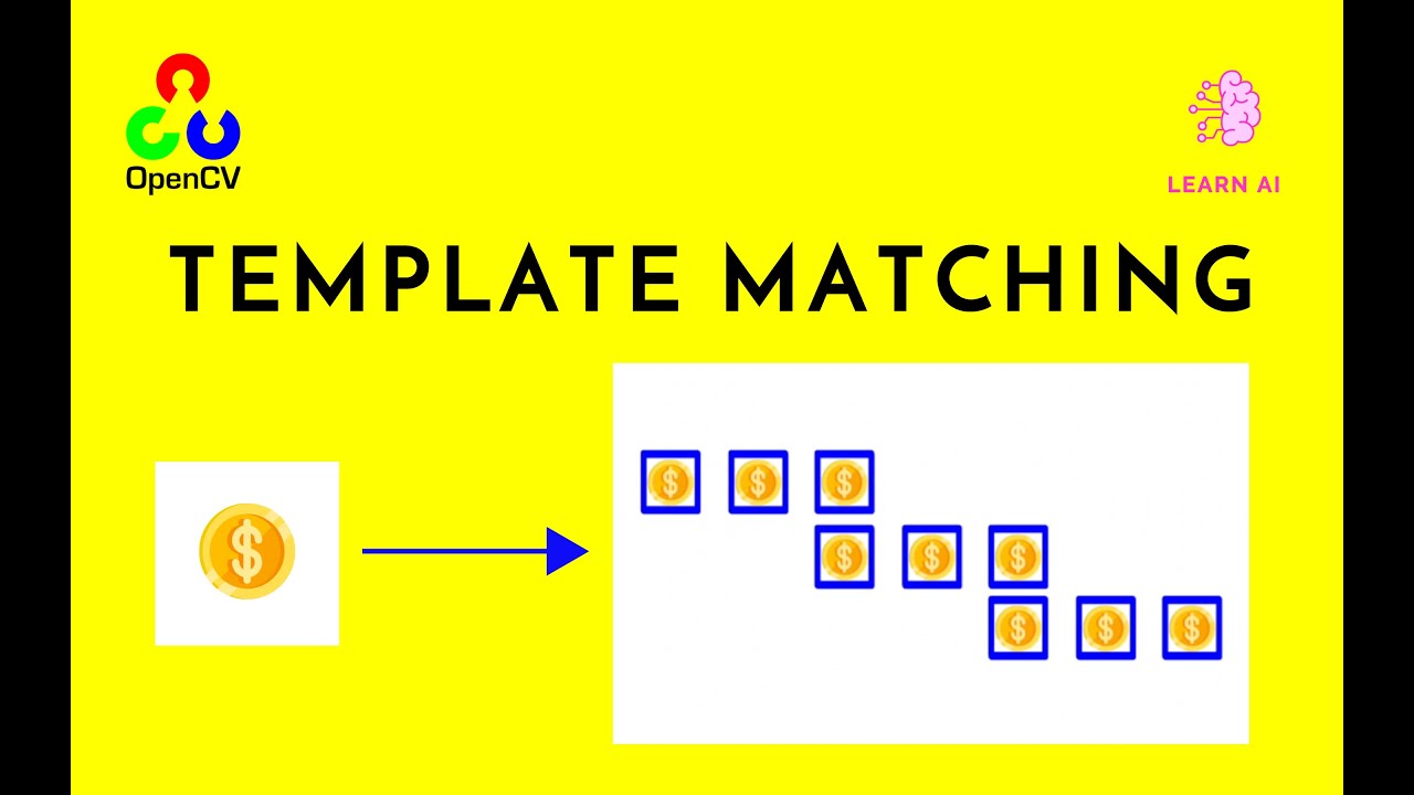 How to use template matching with OpenCV? | Python