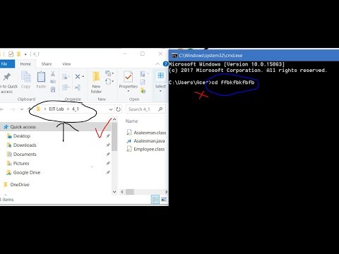 Open a CMD to folder using Windows Explorer