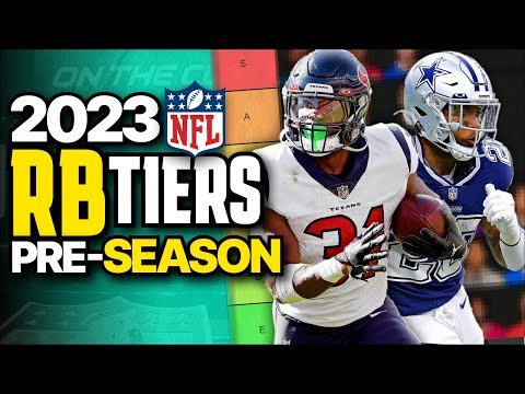 Top 36 RB Rankings for 2023 Fantasy Football