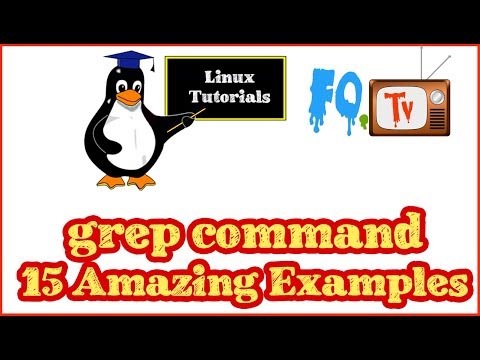 Linux Command Line Tutorial | grep command | 15 Amazing Practical Examples | FOTV