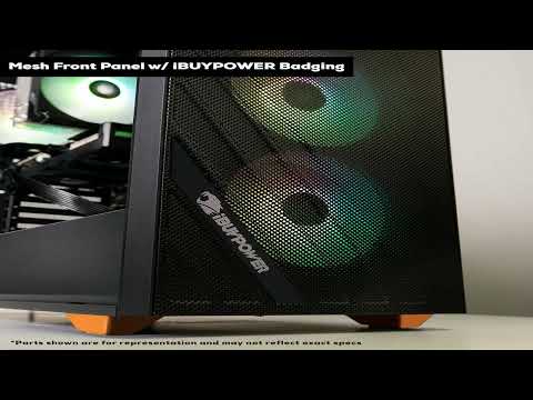 Review: iBUYPOWER Scale Orange Gaming PC Desktop Computer | SCA5N3501