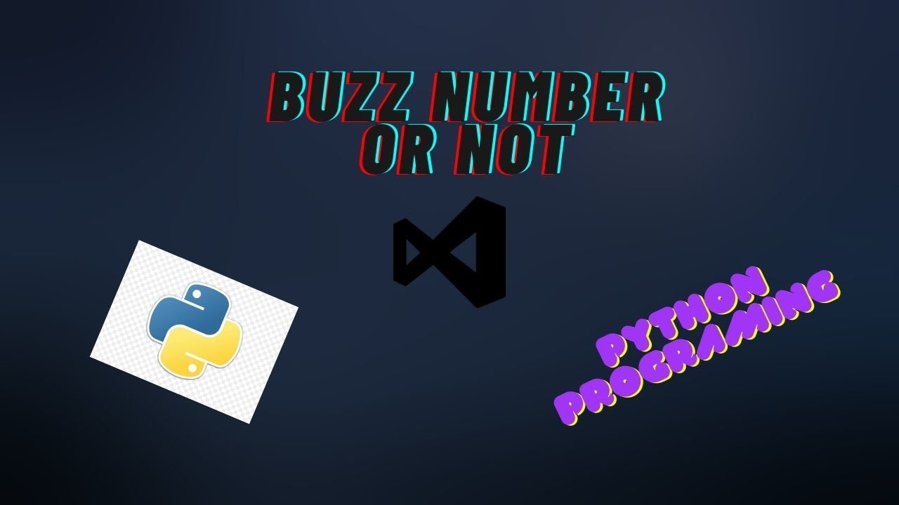 Python program to check whether a user given number is buzz or not  |PYTHON PROGRMING|