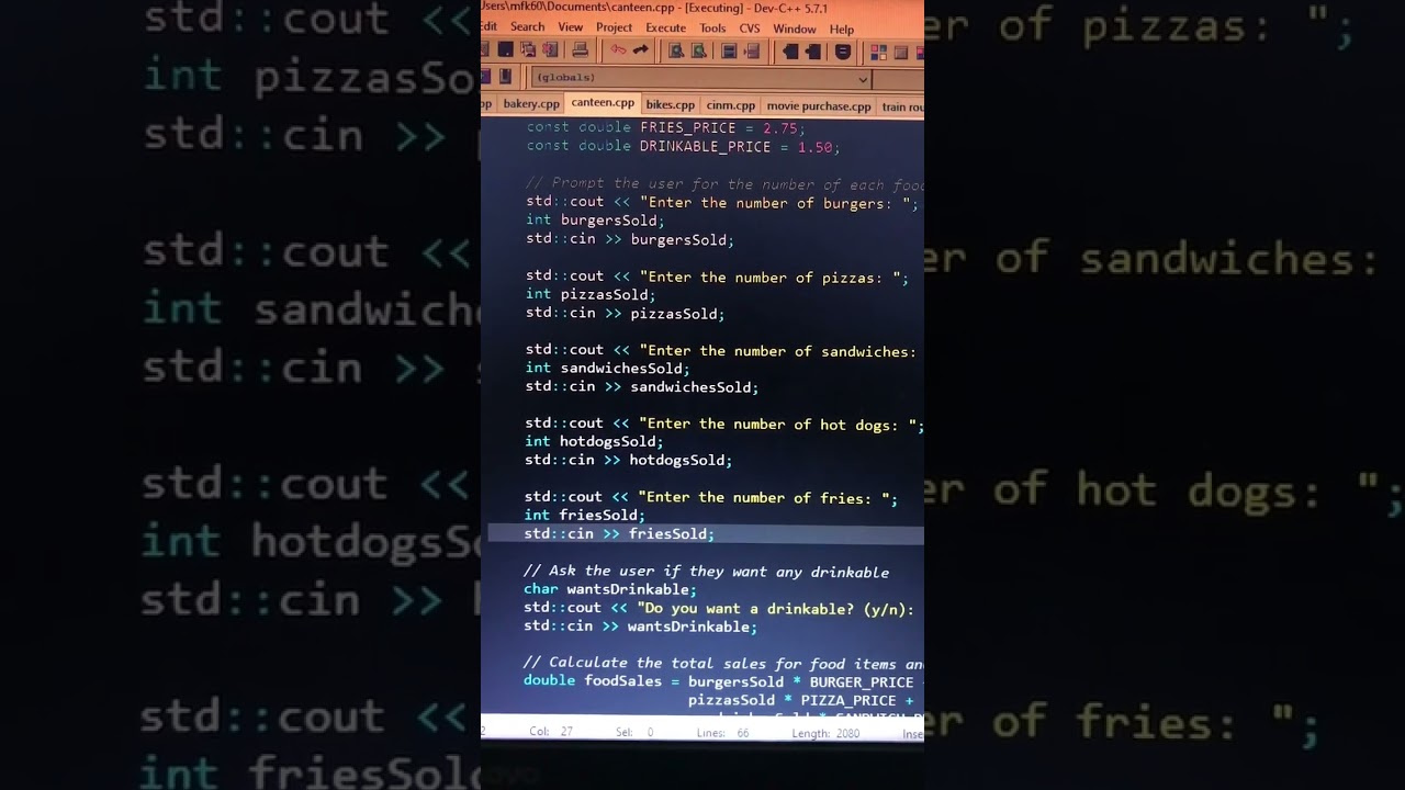 canteen code c++#coders #codemasters #coding #codingninja #codinglife #codelife #code #coders #cpp