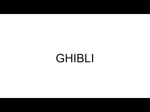 How to Pronounce 'ghibli' Correctly | English Pronunciation Guide