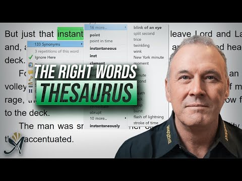 The Thesaurus: Finding Fitting Synonyms | Papyrus Author Tutorial