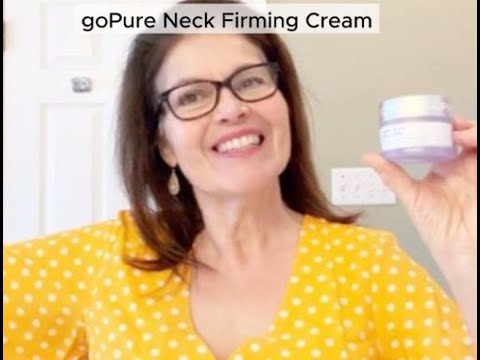 GoPure Neck Firming Cream, Decolletage Area, Tighten and Lift Neck Cream Results, Clinically Tested!