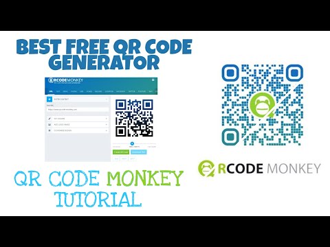How to generate a QR Code - QR Code Monkey Tutorial📲