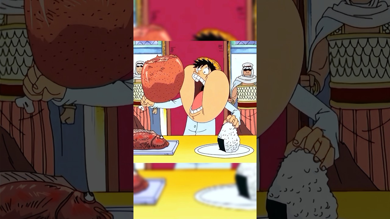 Feast Frenzy: Luffy and the Crew's Chaotic Banquet in Alabasta 🍻🍖