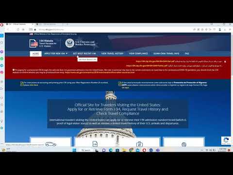 How to get the I 94 form online What is an I 94 Fill out I 94