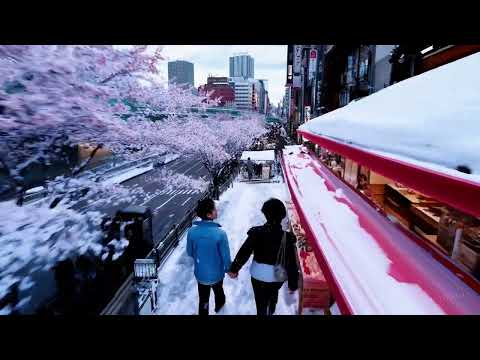 OpenAI Sora - Text to Video Model tokyo in the snow