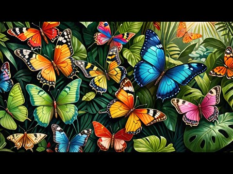 Incredible Butterflies & Moths Learning | Engish Vocabulary