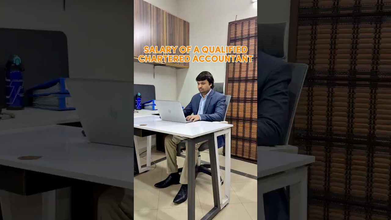 Salary of a qualified CA. #icap #icai #minivlog #icaistudents #shorts #shirtsvideo #reels #reel
