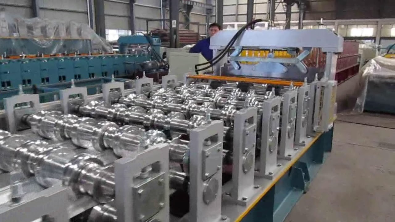 Hangzhou Zhongyuan Rn-100/35 Roll forming machine |2018
