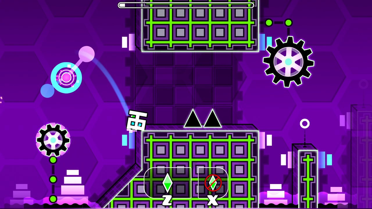 Stereo Madness And Blast Processing | Practice Mode |Geometry Dash