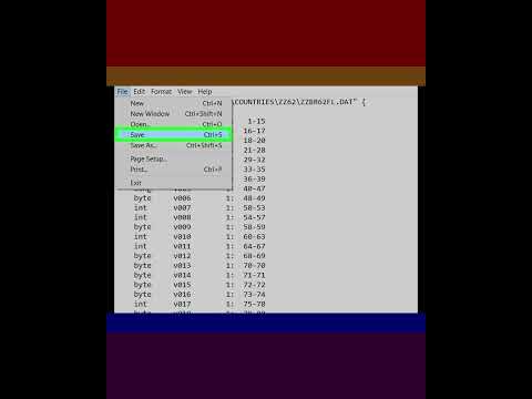How to Edit a Dat File
