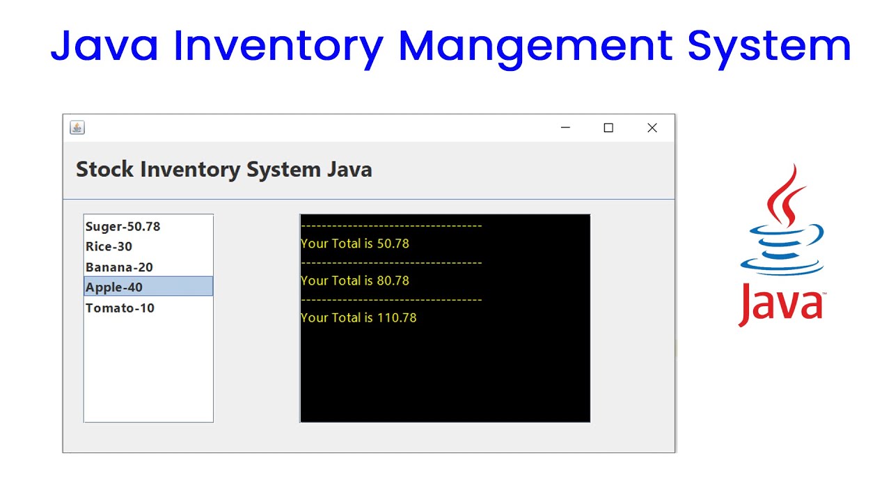 Accurate Java Inventory Calculations Made Easy!
