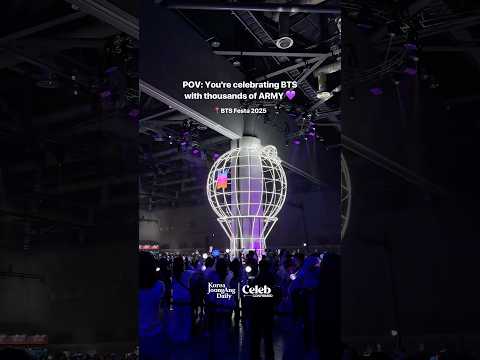 Celebrating BTS's 12th anniversary with thousands of ARMY ๐๐ฅน #BTS #ARMY #BTSFesta