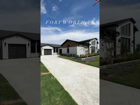 Fort Worth Texas New Construction Home Tour