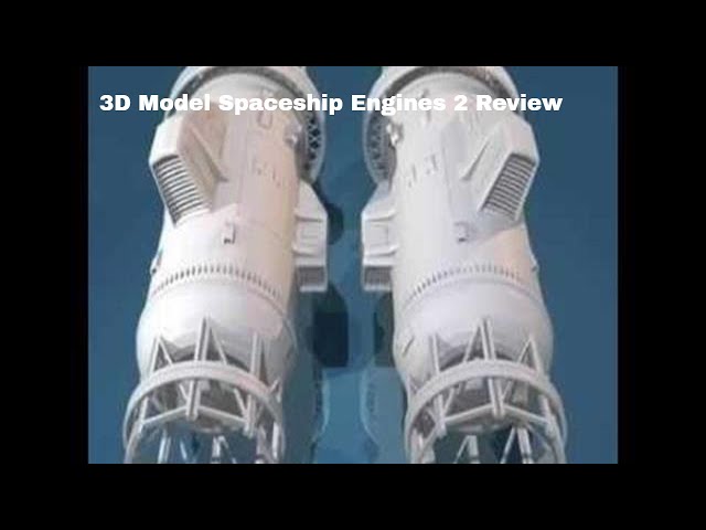 Spaceship engines 2 3D Model - FlatPyramid