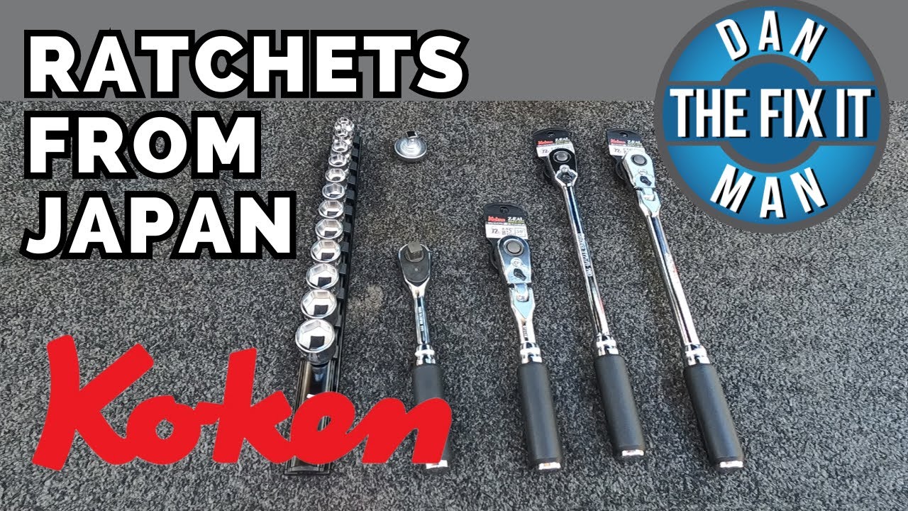 RATCHETS FROM JAPAN! Just picked up 3 more 72 Tooth Koken Z-EAL Ratchets - Ko-ken Ratchets flex head