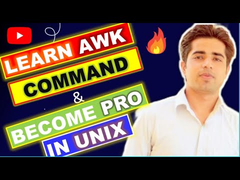 AWK command in Unix | AWK tutorial for scripting | awk shell scripting tutorial | UNIX | linux