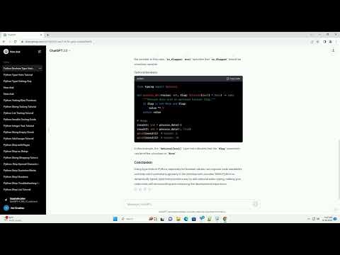 python type hint boolean