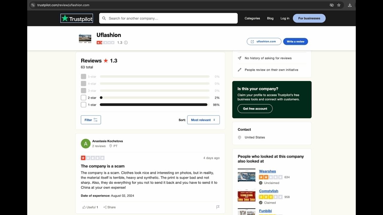 Uflashion.com Review: Is This Online Store a Scam? The Truth About Its Genuine Status Revealed!
