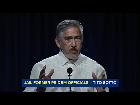 Jail former PS DBM officials – Tito Sotto