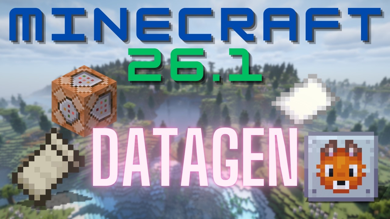 Fabric/NeoForge 26.1 Modding Tutorial - Datagen