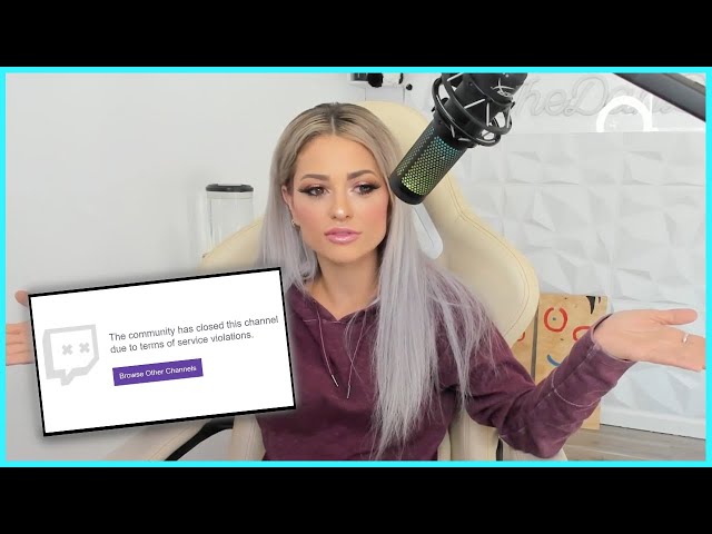 How many times has TheDanDangler been banned on Twitch?