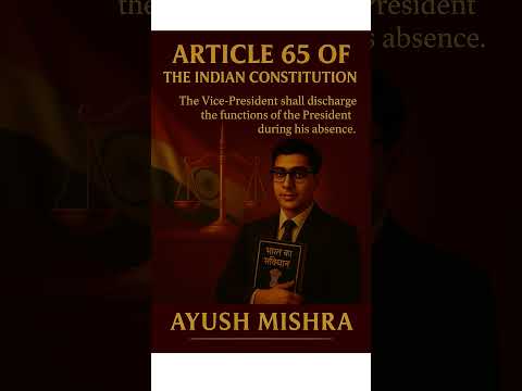 Article 65 of the Indian constitution. #motivation#grindsquad#indianconstitution#indianlaw#facts#law