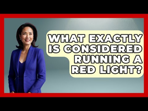 What Exactly Is Considered Running A Red Light? - Law Enforcement Insider