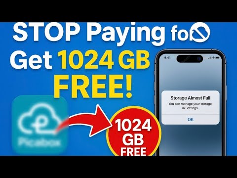 1 TB free Cloud Storage for iPhone! #online